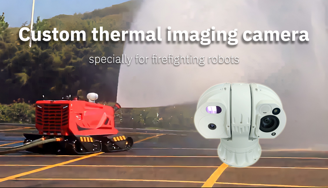 1km Small Rugged Turret Custom Thermal Imaging Camera Specially for ...