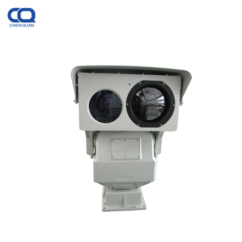 18km 360 degree PT long range Bi-spectrum thermal IP camera with large ...